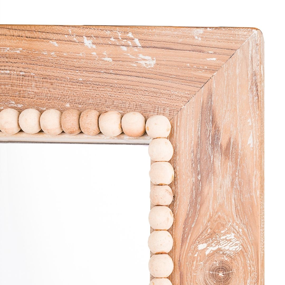Solid Wood Earthy Rectangle Wall Mirror | Home Decor By Opaque Studio ...