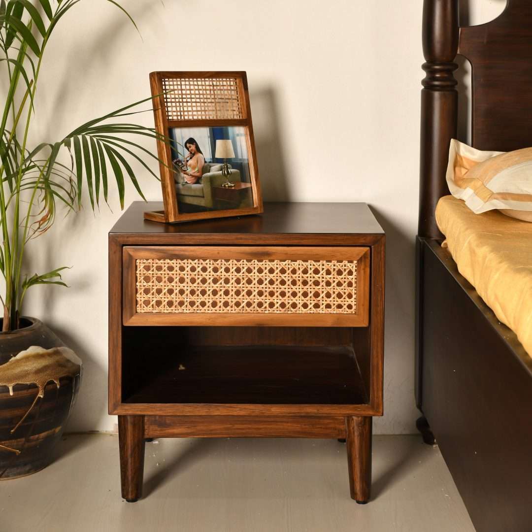 Sirhi Bedside Table | Elegant & Modern Tables By Opaque Studio ...